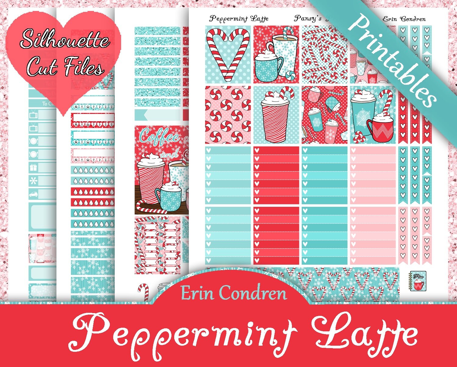 Printable Planner Stickers Erin Condren Vertical Weekly | Etsy