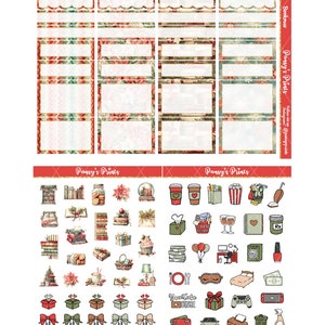 Printable Planner Stickers, Happy Planner, Bookmas, Classic, MAMBI ...