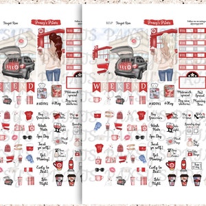 Printable Planner Stickers, Erin Condren, Vertical, Weekly Kit, Happy ...