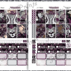 Printable Planner Stickers, Happy Planner, Classic, MAMBI, Weekly Kit ...