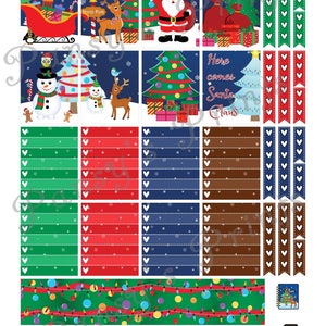 Printable Planner Stickers, Erin Condren, Vertical, Weekly Kit ...