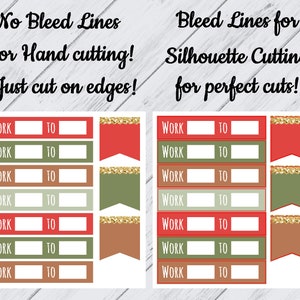 Printable Planner Stickers, Happy Planner, Bookmas, Classic, MAMBI ...