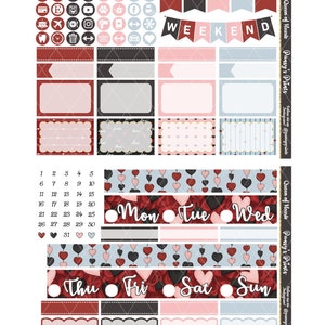 Printable Planner Stickers, Happy Planner, Queen of Hearts, Classic ...
