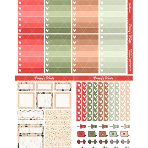 Printable Planner Stickers, Happy Planner, Bookmas, Classic, MAMBI ...