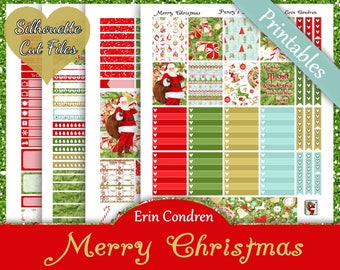 Printable Planner Stickers Erin Condren Vertical Weekly Kit | Etsy