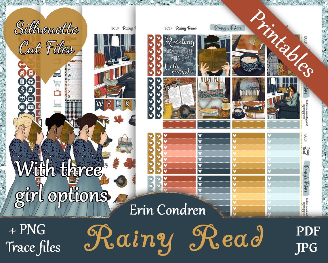Printable Planner Stickers Erin Condren Vertical Weekly | Etsy