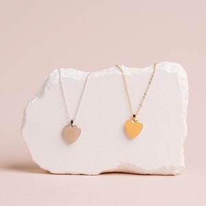 Heart Locket, 14kt Gold Fill Heart Locket, Photo Locket Necklace, in ...