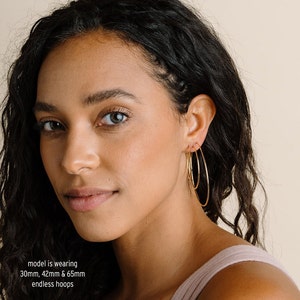 Sterling Silver Hoops, Silver Minimalist Hoops, Thin Silver Hoop, Small ...