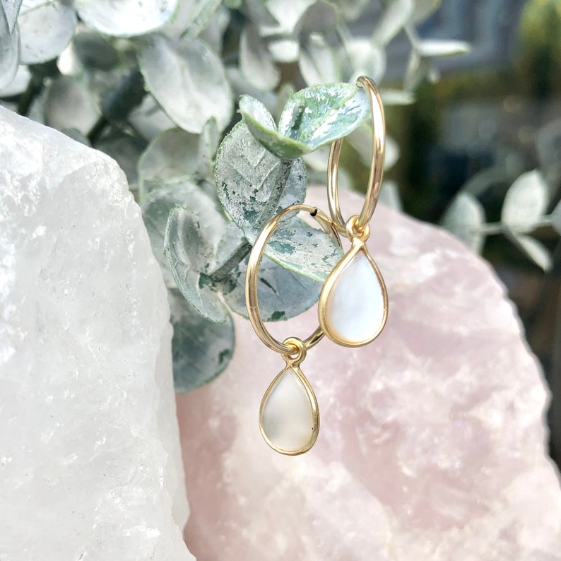 Pearl Earrings, White Earrings, June Birthstone, Jewelry Gift, Small ...