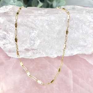 Dainty Gold Choker Necklace, Gold Chain Choker, Minimalist Jewelry ...