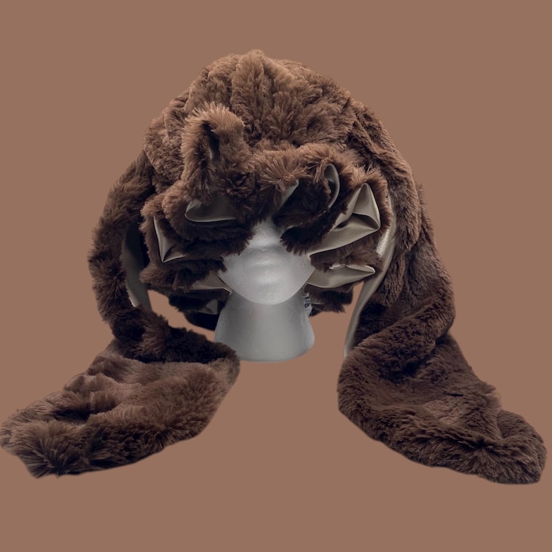 Brown Fur Hats With Ears - Etsy