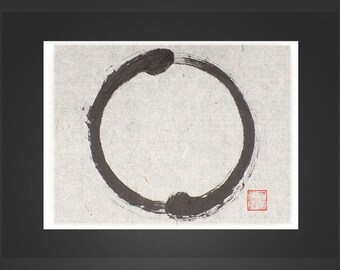 Zen Enso Circle - Etsy