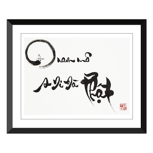 Vietnamese Calligraphy - Thu Phap Viet- Many Sizes - Etsy