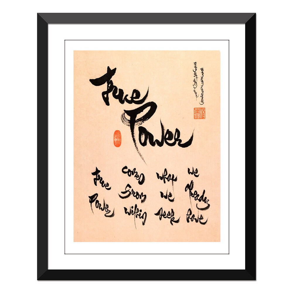 True Power Comes From Within-thich Nhat Hanh Quote - Etsy