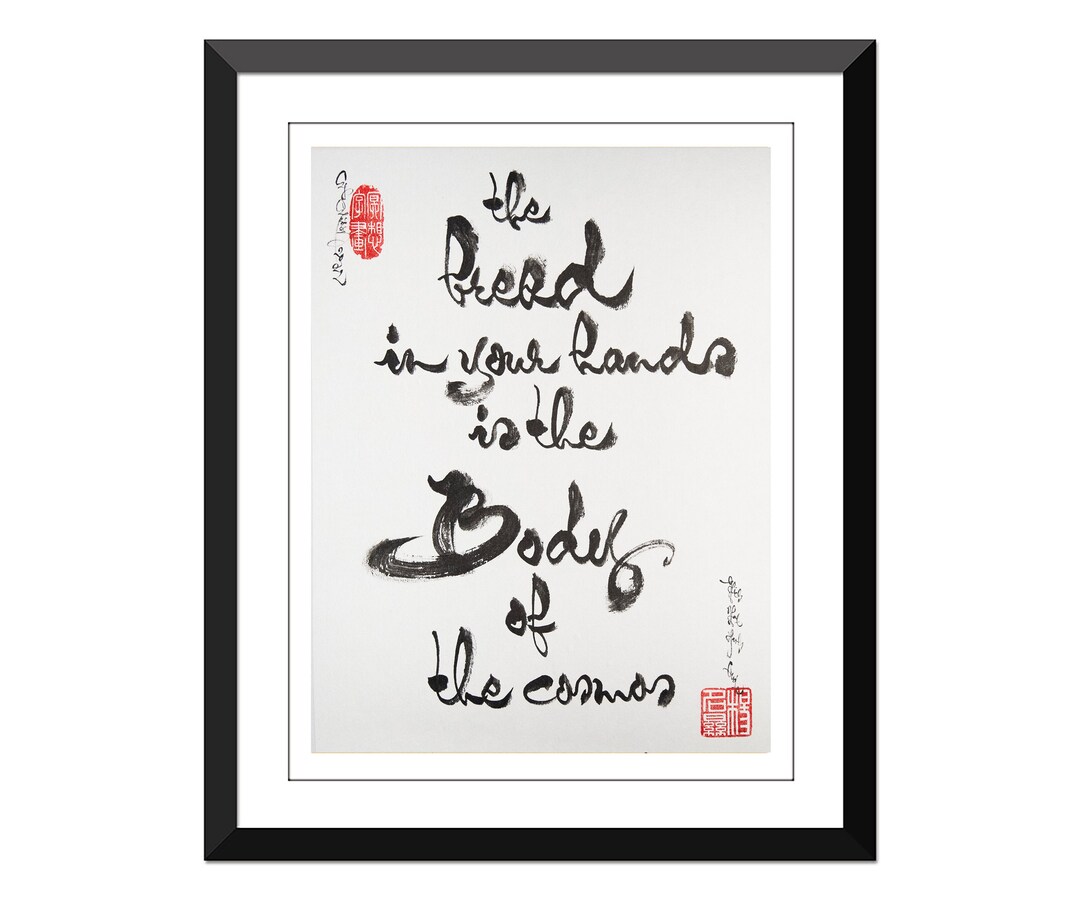The Bread in Your Hand is the Body of the Cosmos #2- Thich Nhat Hanh ...