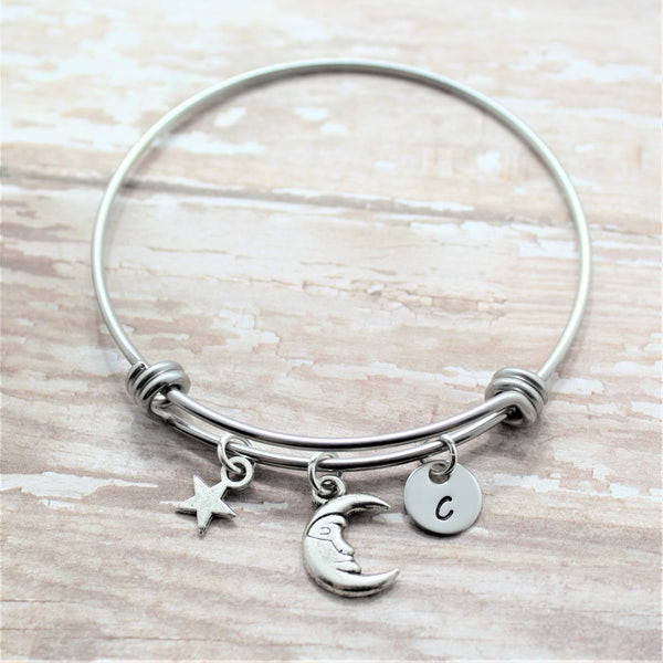 Moon Bracelet - Etsy