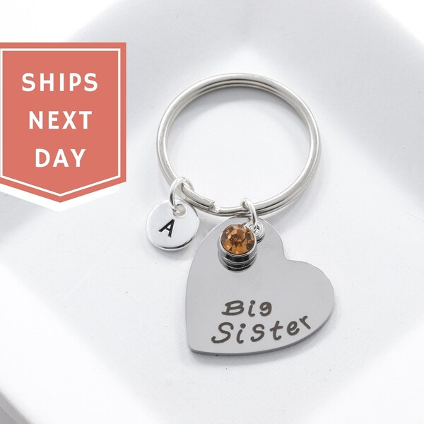 Sister Key Chain - Etsy