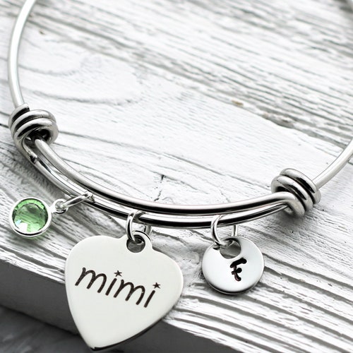 Personalized Mimi Bracelet for Women Mimi Jewelry Customized | Etsy