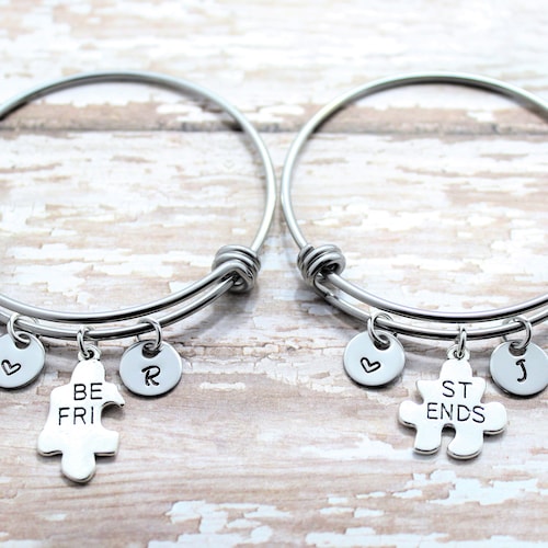Best Friend Bracelet Set of 2 Matching for Friends - Etsy