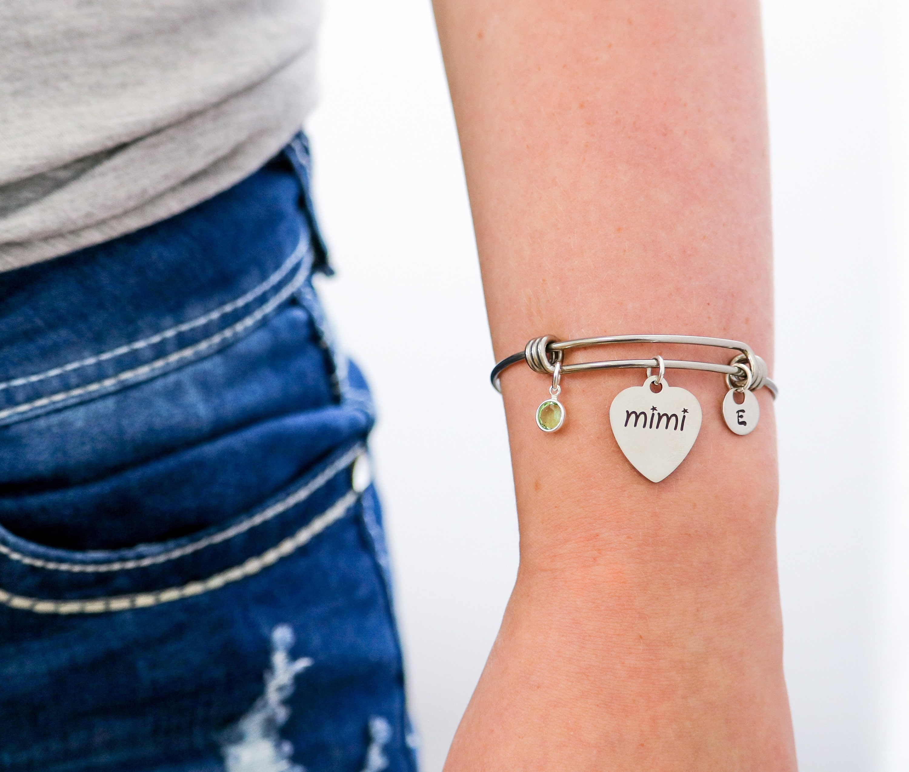 Personalized Mimi Bracelet for Women Mimi Jewelry Customized | Etsy