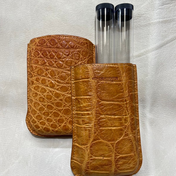 Alligator Cigar Case - Etsy