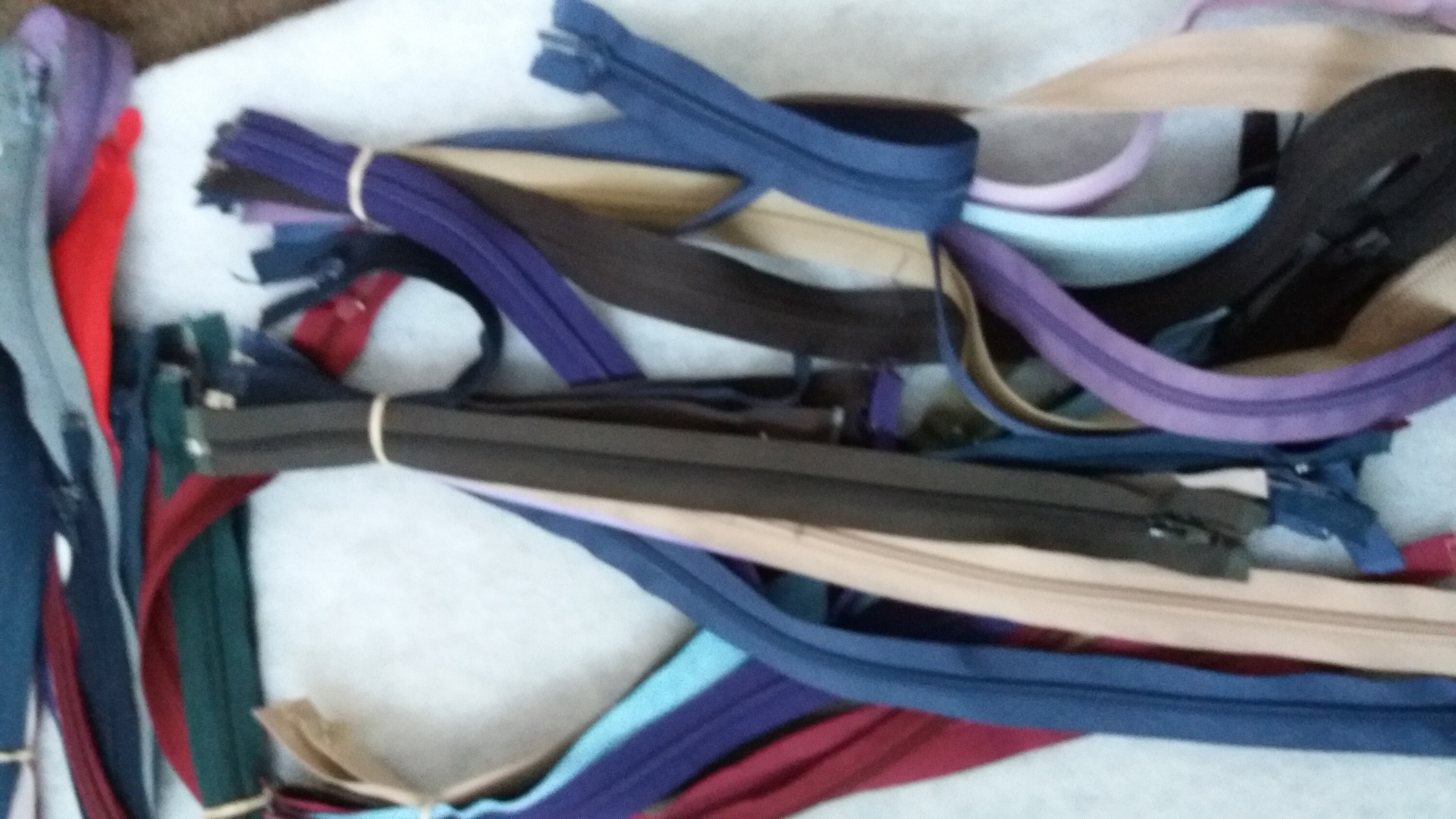 Open End Zips. Mix Sizes and Colours. Job Lot of 70 Pieces. - Etsy