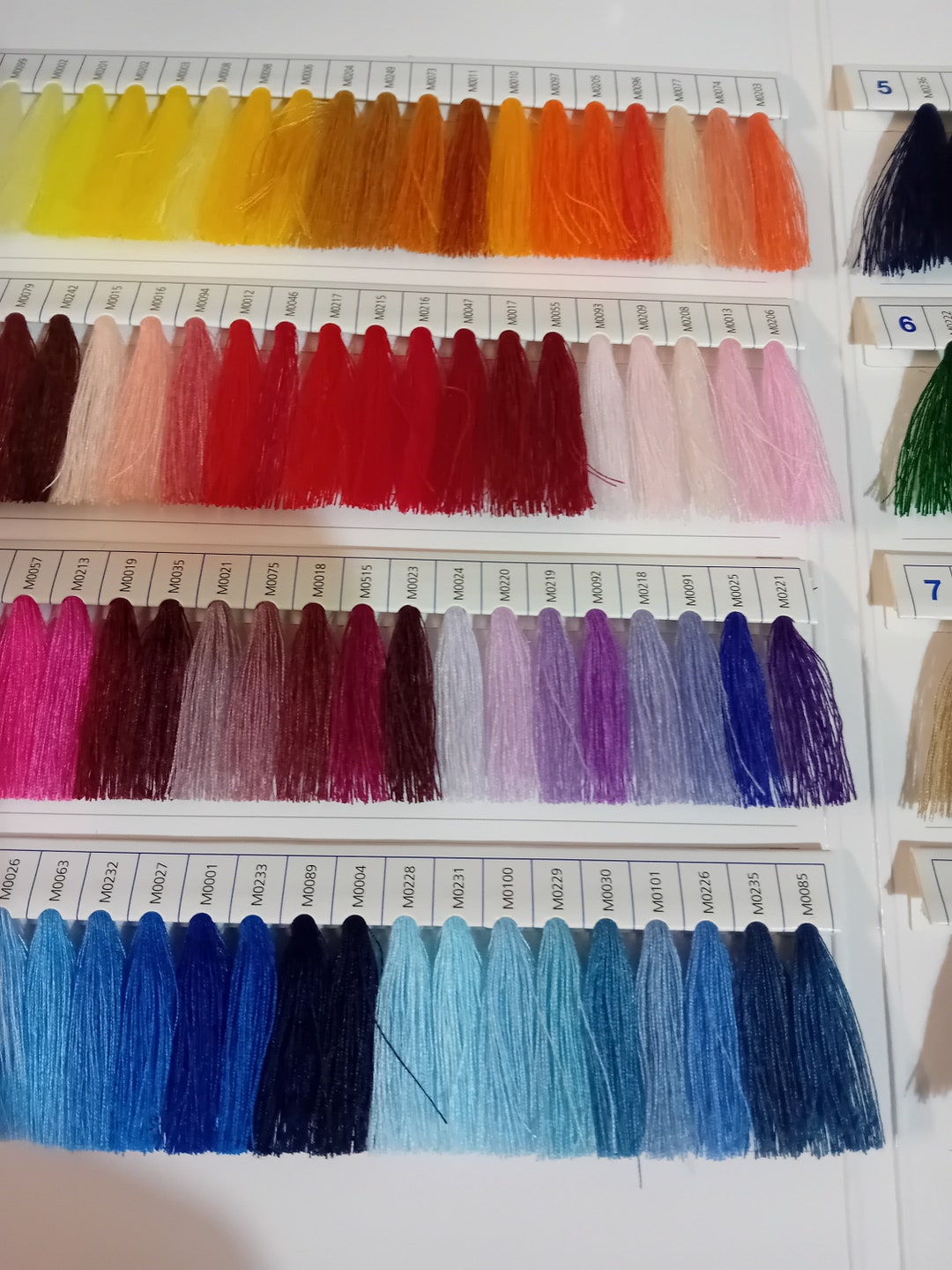 Moon Shade Card for Sewing Thread - Etsy