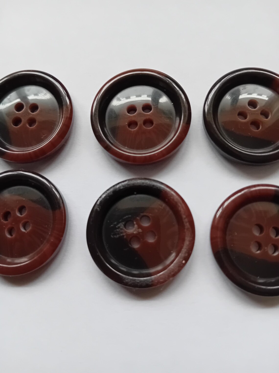 Coat Buttons, Brown, 25 Mm - Etsy