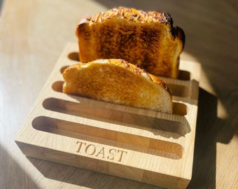 Wooden Toast Rack - Etsy UK