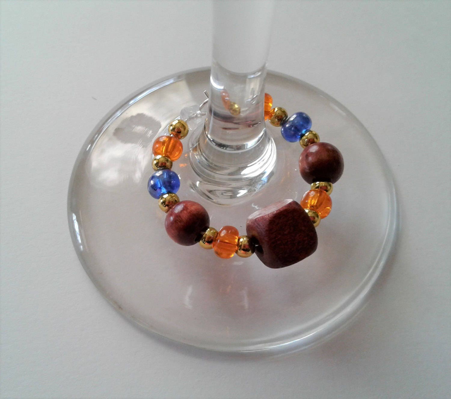 Southwestern Style Wine Glass Rings Set of 4-ID2 - Etsy