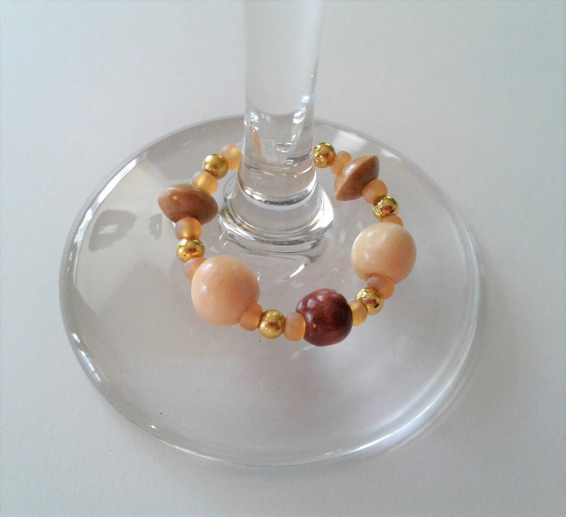 Southwestern Style Wine Glass Rings Set of 4-ID1 - Etsy