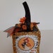 Halloween Paper Mache Block Ornament With Vintage Images and - Etsy