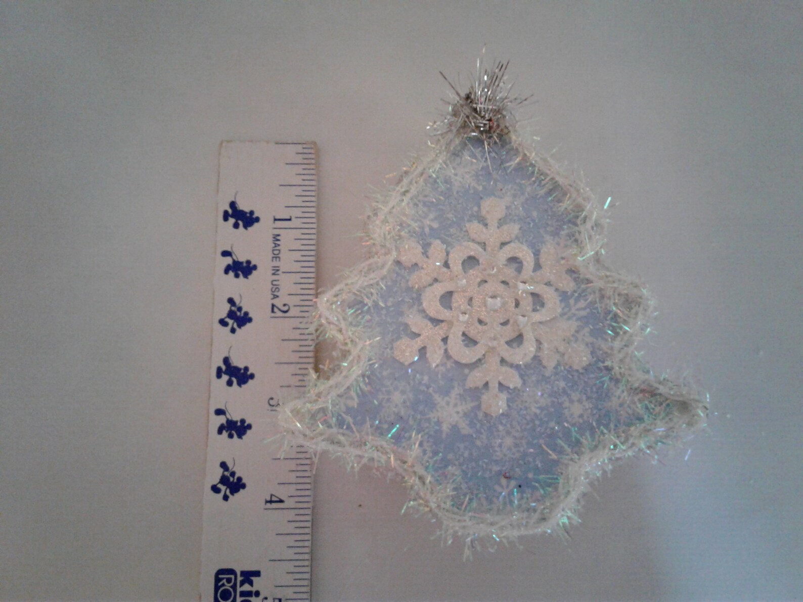 Paper Mache Snowflake Print Christmas Box With White Snowflake - Etsy
