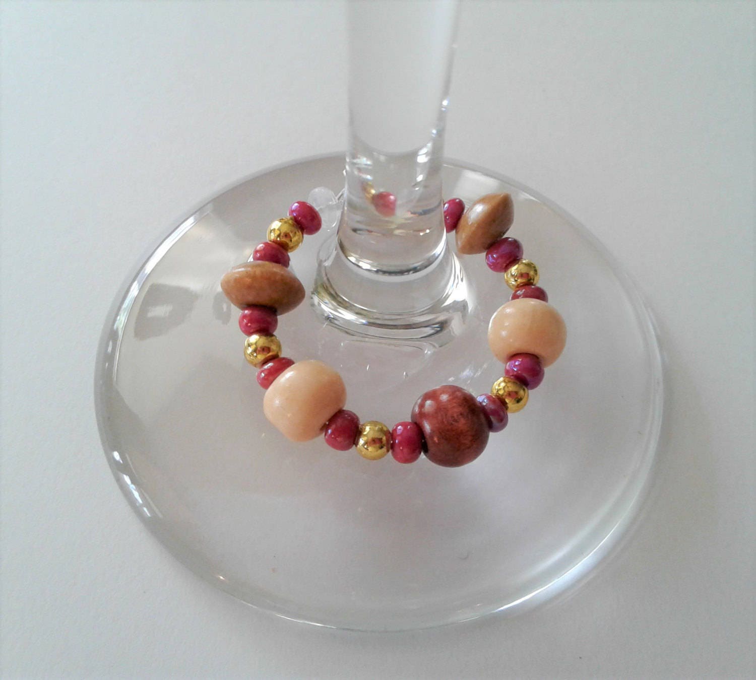 Southwestern Style Wine Glass Rings Set of 4-ID1 - Etsy