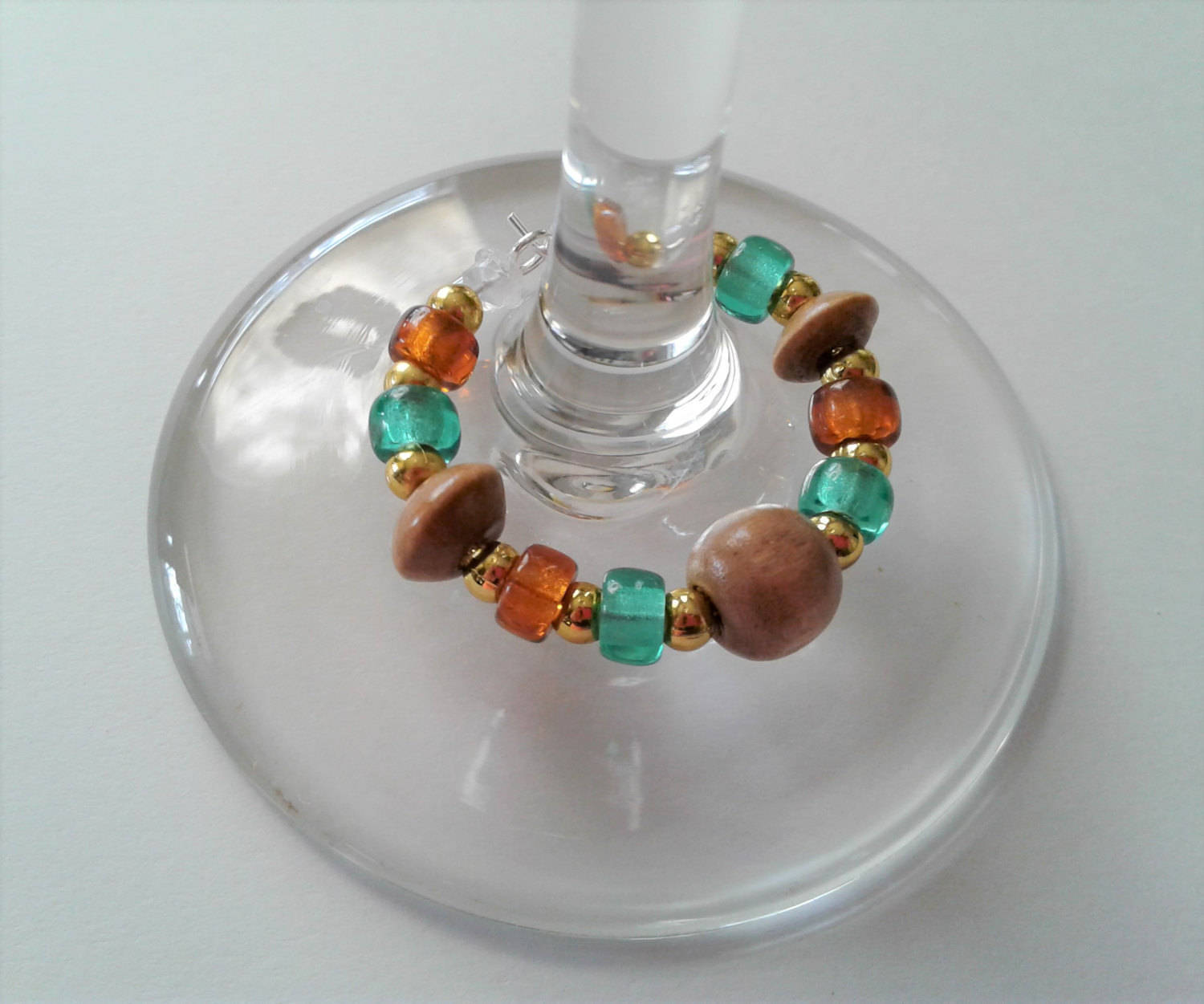 Southwestern Style Wine Glass Rings Set of 4-ID2 - Etsy