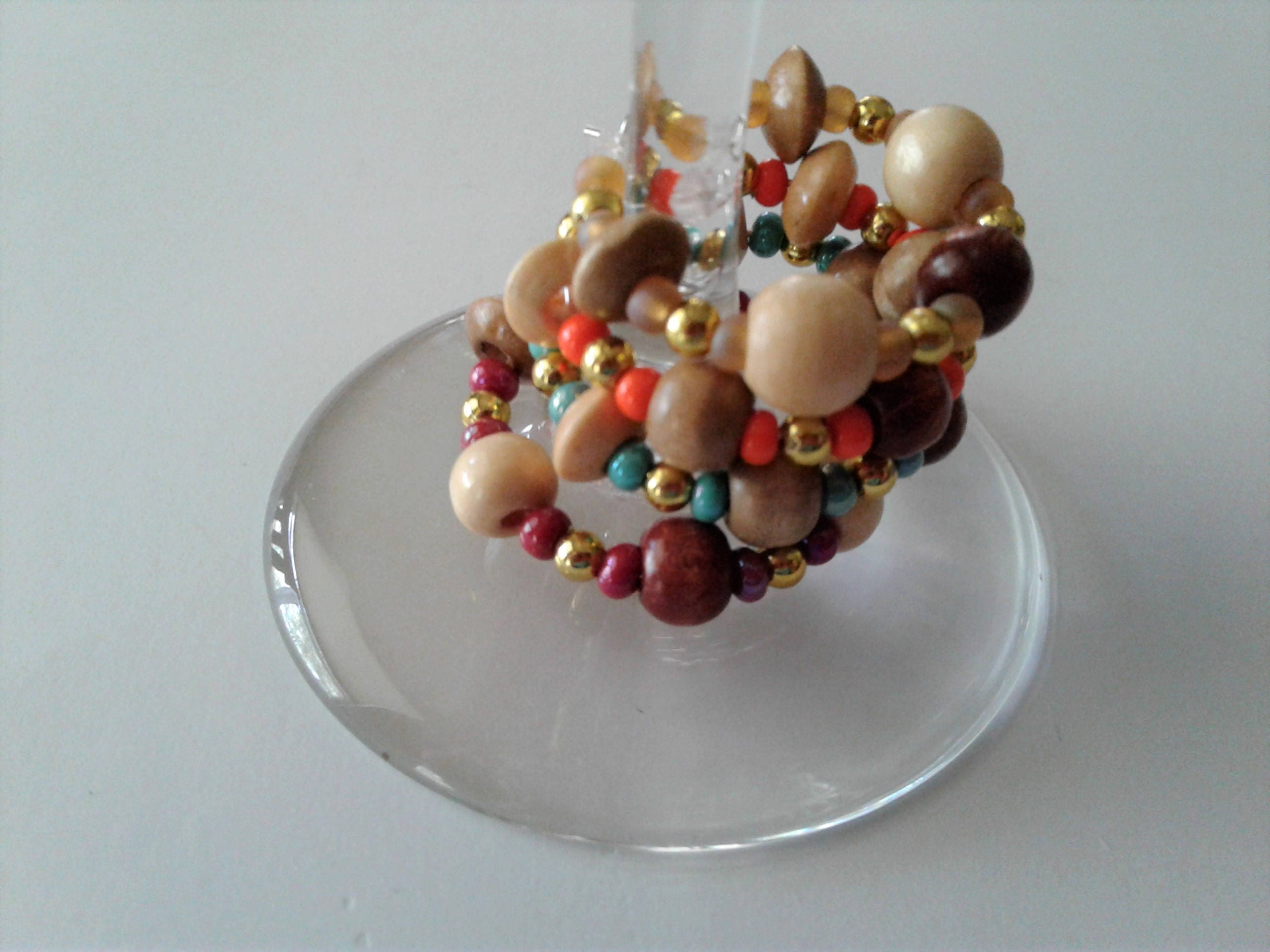 Southwestern Style Wine Glass Rings Set of 4-ID1 - Etsy