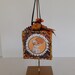 Halloween Paper Mache Block Ornament With Vintage Images and - Etsy