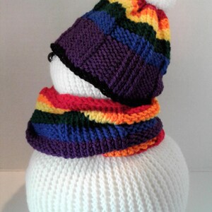 LGBT Pride Hand Knitted Snowman/snow Lady - Etsy