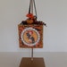 Halloween Paper Mache Block Ornament With Vintage Images and - Etsy