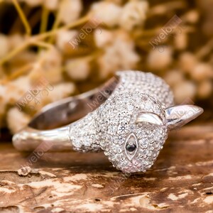Unique Designer Rabbit Animal Inspired Ring, Exclusive Party Wear Ring ...