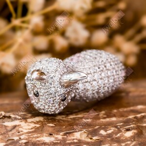 Unique Designer Rabbit Animal Inspired Ring, Exclusive Party Wear Ring ...