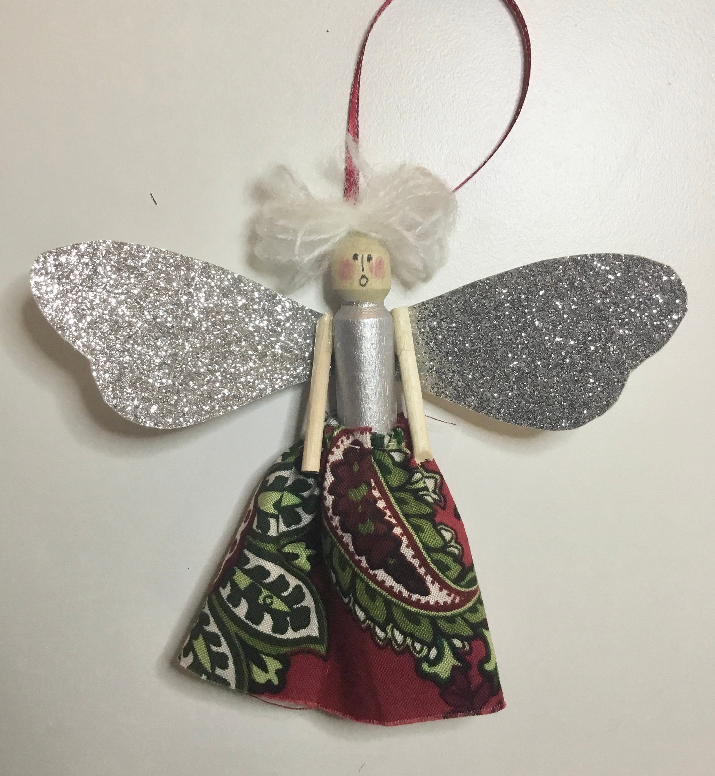 Christmas Peg Angel - Pattern - Etsy