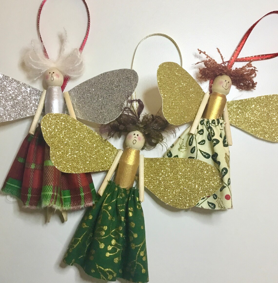 Christmas Peg Angel - Pattern - Etsy