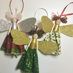 Christmas Peg Angel - Pattern - Etsy