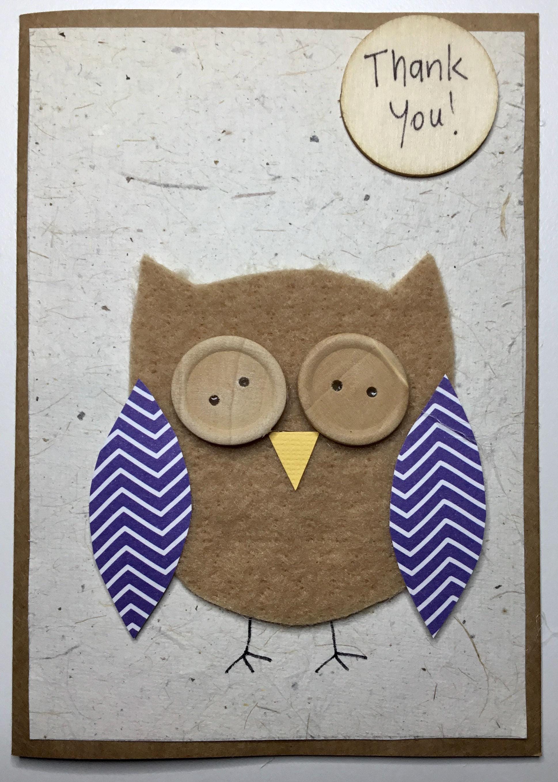 Owl Design for Cards and Crafts - Downloadable Pattern (set 1) - Etsy