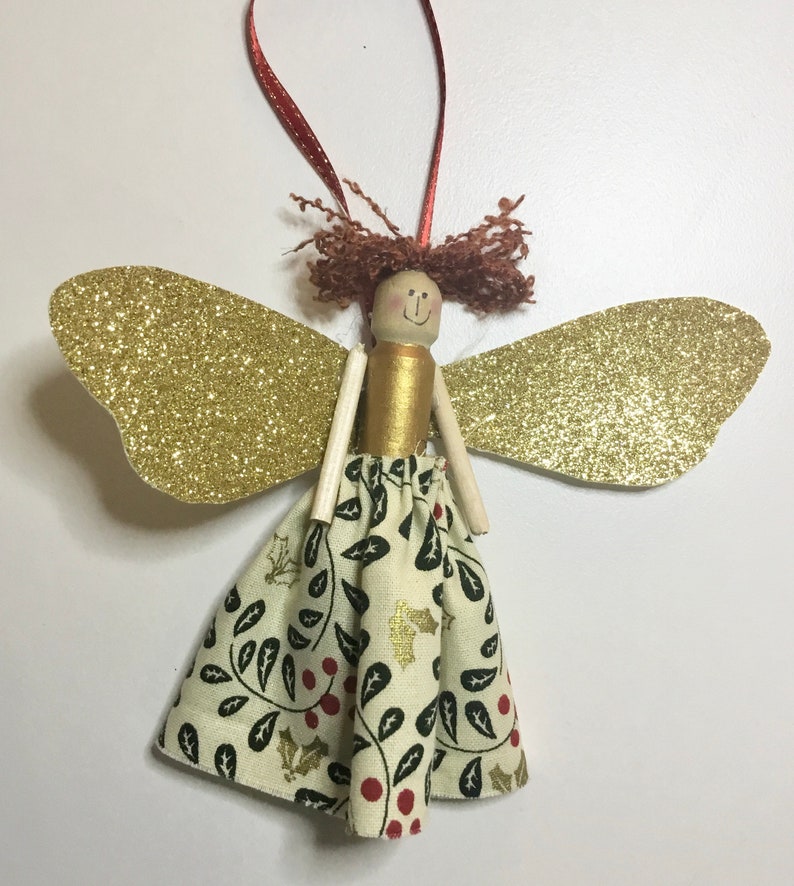Christmas Peg Angel - Pattern - Etsy