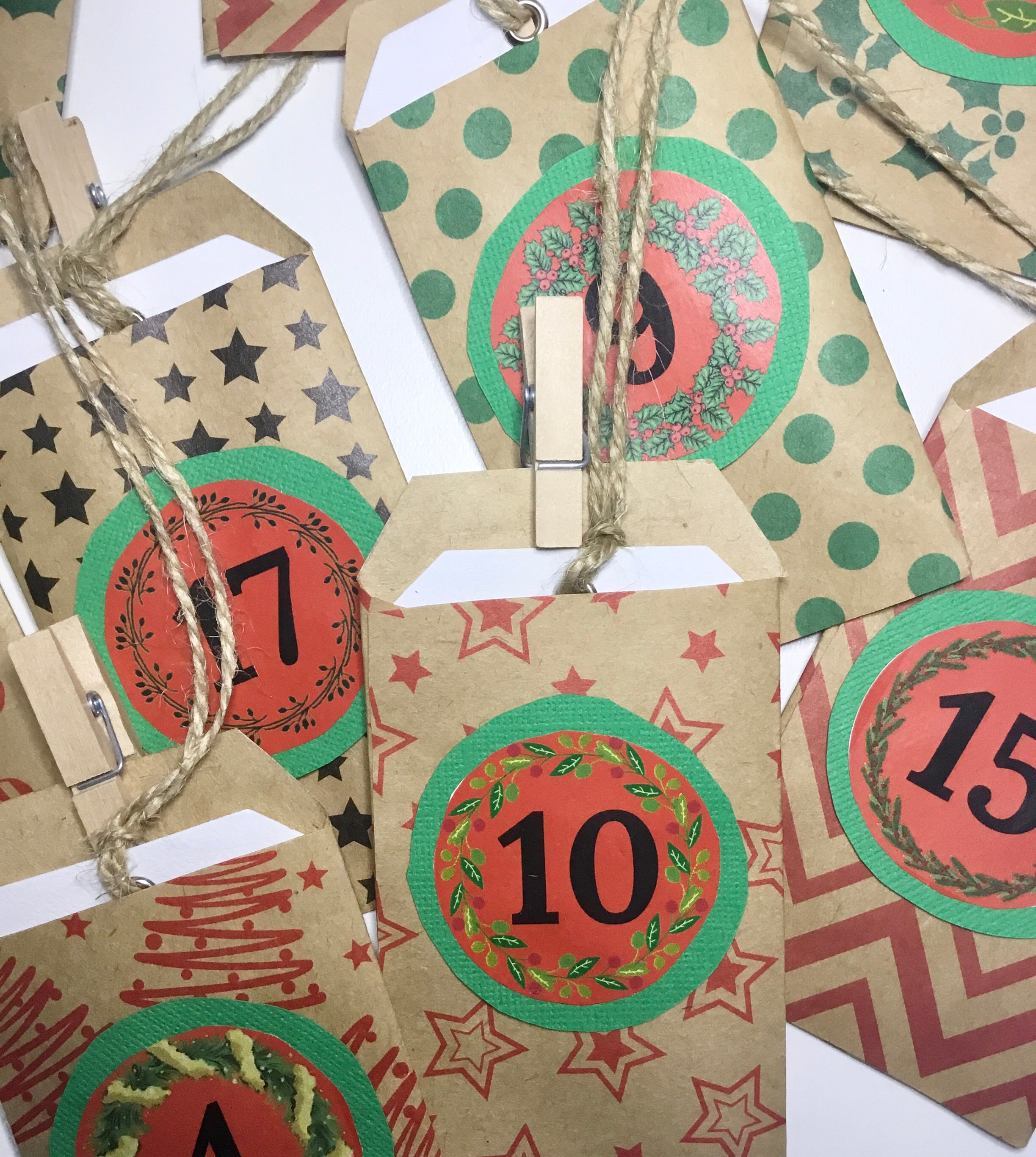 Christmas Advent Calendar - Pattern - Etsy