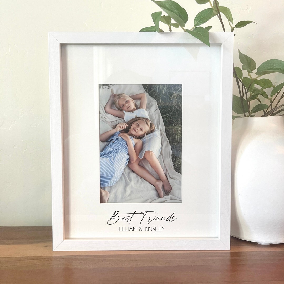 Custom Best Friends Picture Frame Gift, Gift for Best Friends ...