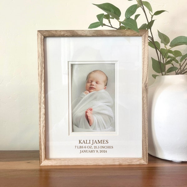 Baby Picture Frame - Etsy