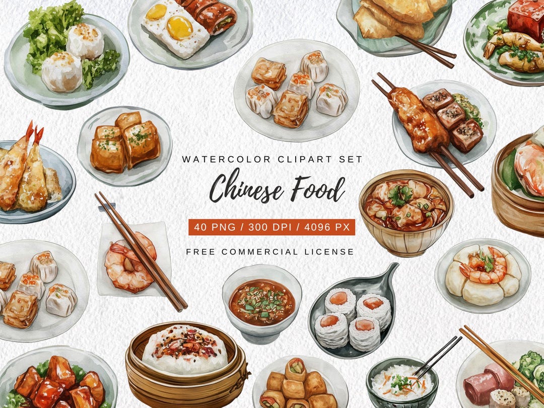 40 Delicious Chinese Food PNG Clipart – High-quality Transparent ...